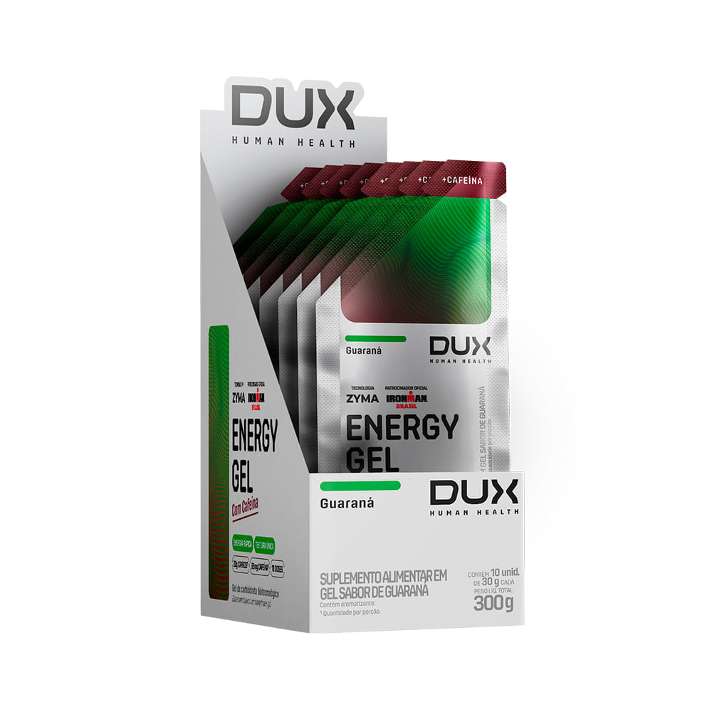 Energy Gel com Cafeína 10 Unidades | Dux Human Health